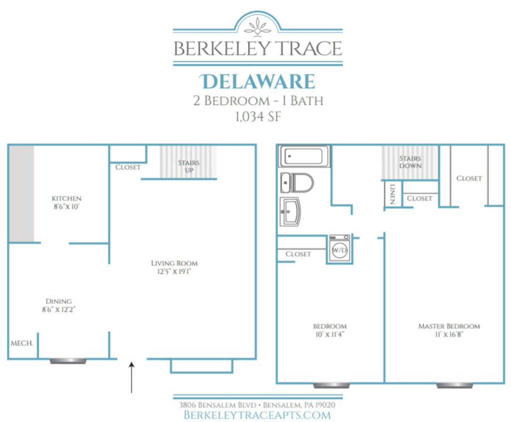 Floor Plan – Berkeley Trace Apartments