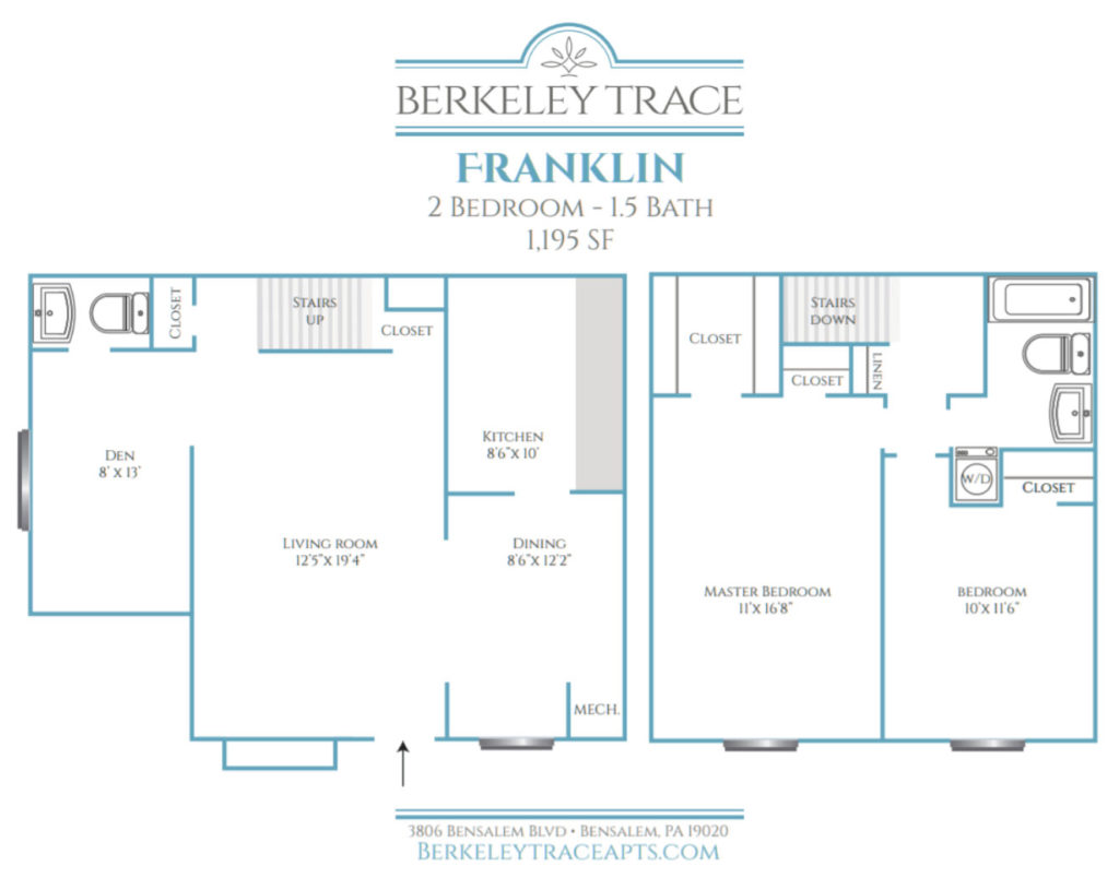 Floor Plan – Berkeley Trace Apartments
