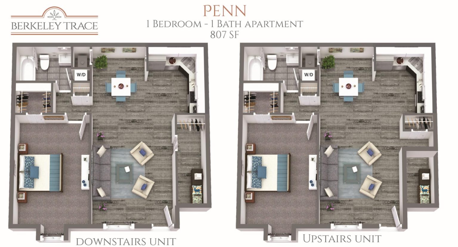 Floor Plan – Berkeley Trace Apartments